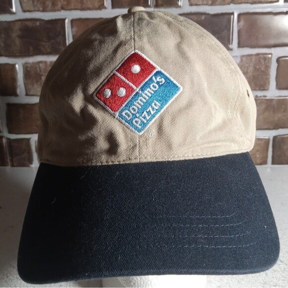 Accessories | Vintage Dominos Pizza Ajustable Ball Cap | Poshmark